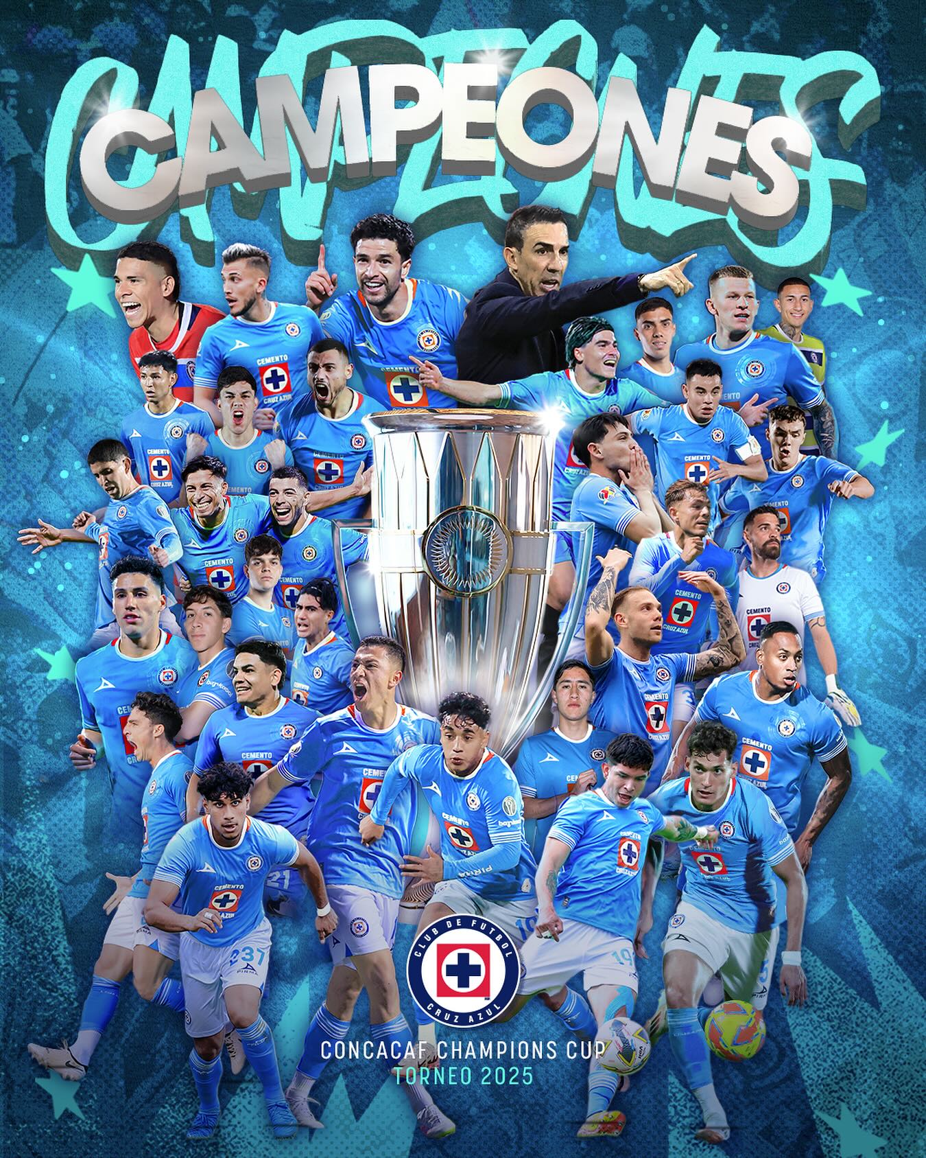 Cruz Azul dominates the final and claims the Concachampions title ...